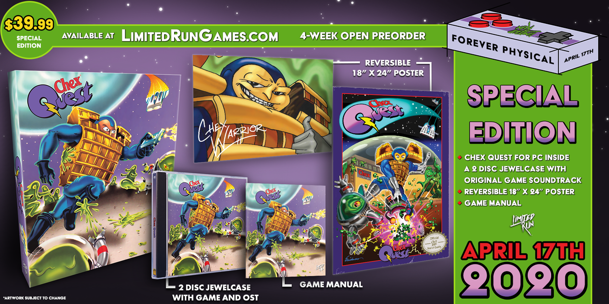 Chex Quest Big Box Edition (PC) – Limited Run Games