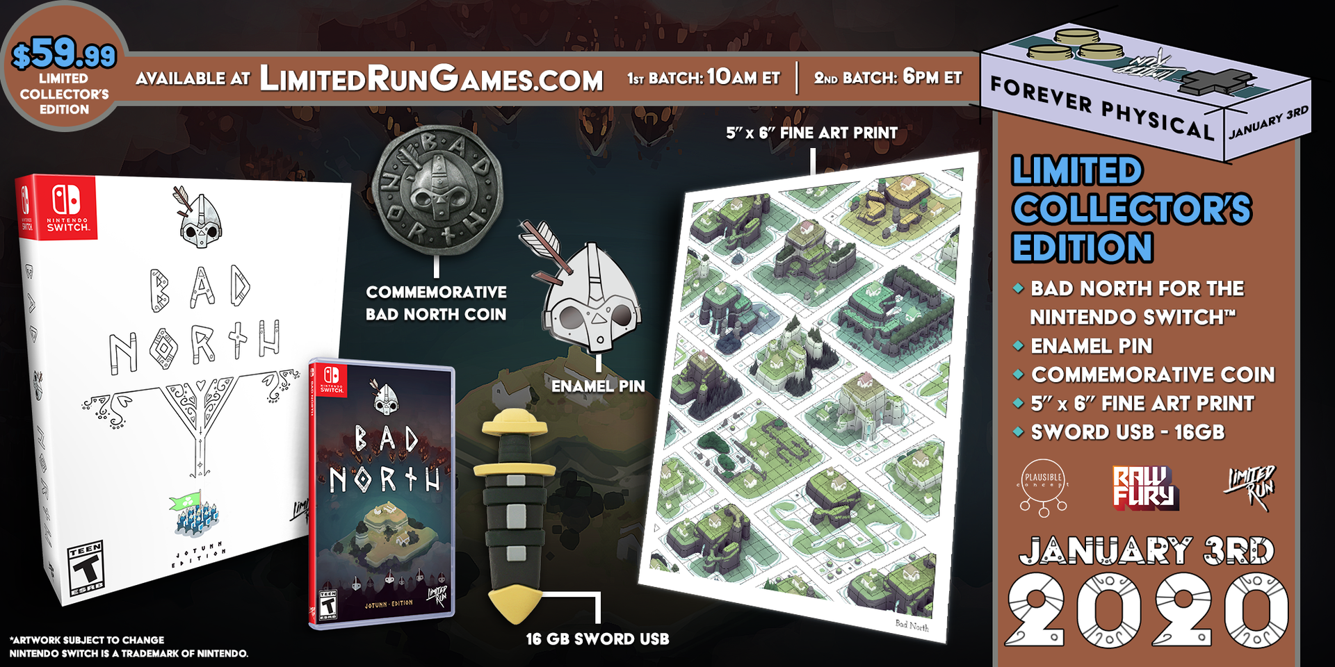 Switch Limited Run #58: Bad North Collector's Edition – Limited Run Games