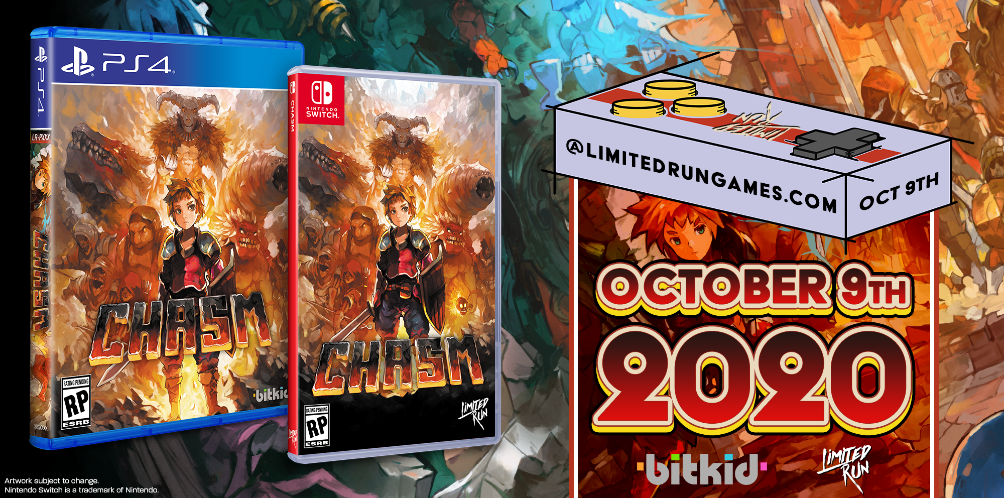 Switch Limited Run #85: Chasm – Limited Run Games