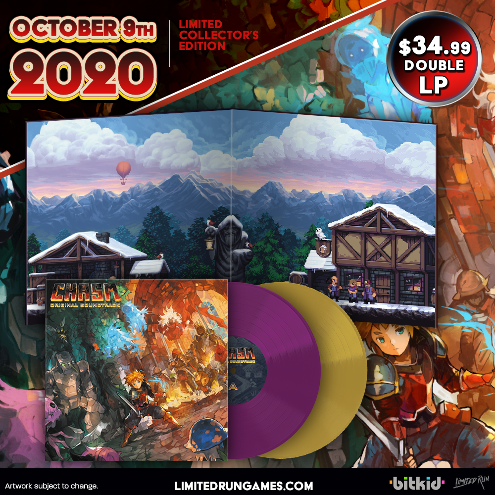 Chasm - 2LP Vinyl Soundtrack – Limited Run Games