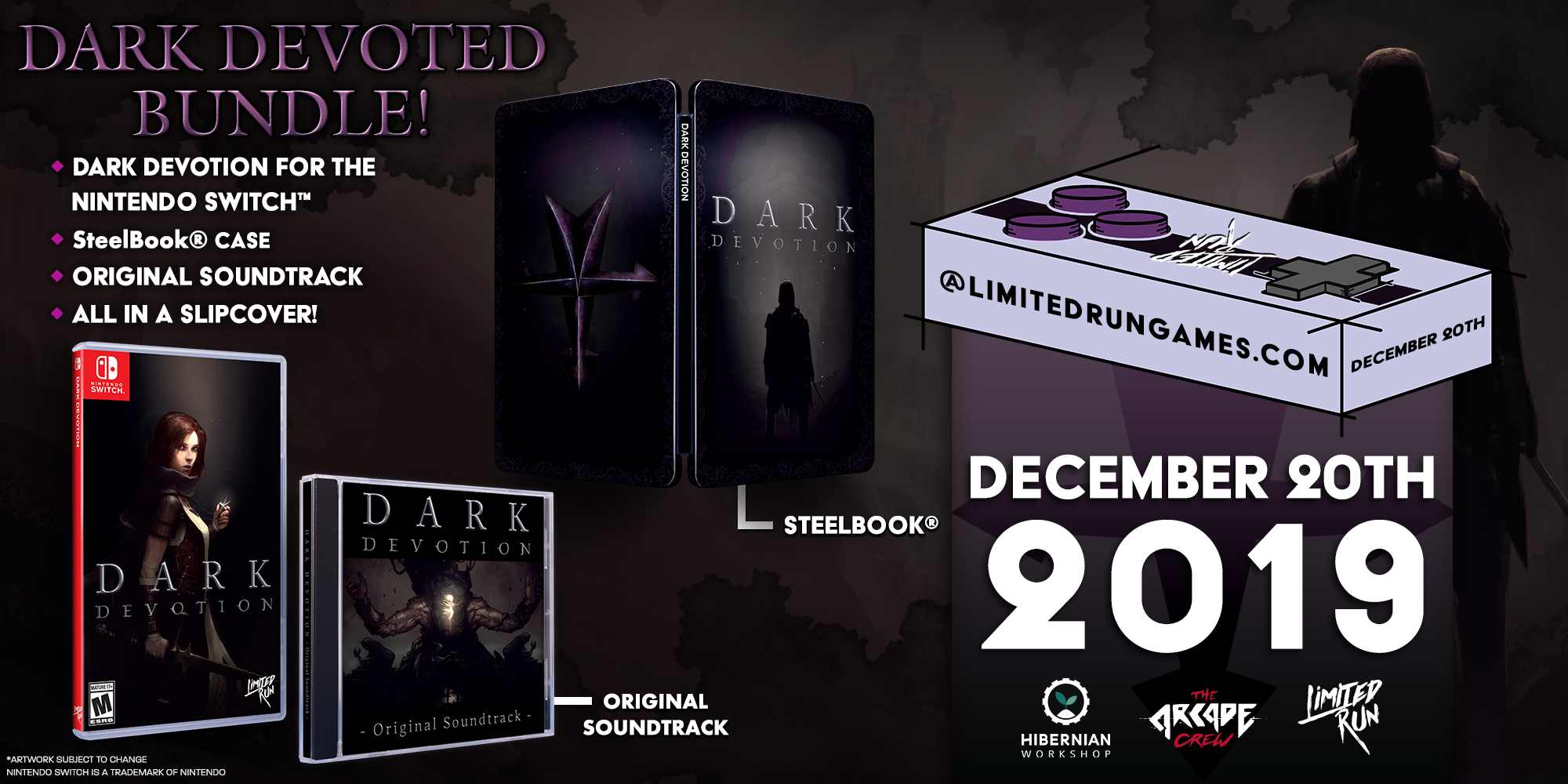 Switch Limited Run #57: Dark Devotion Devoted Bundle – Limited Run Games