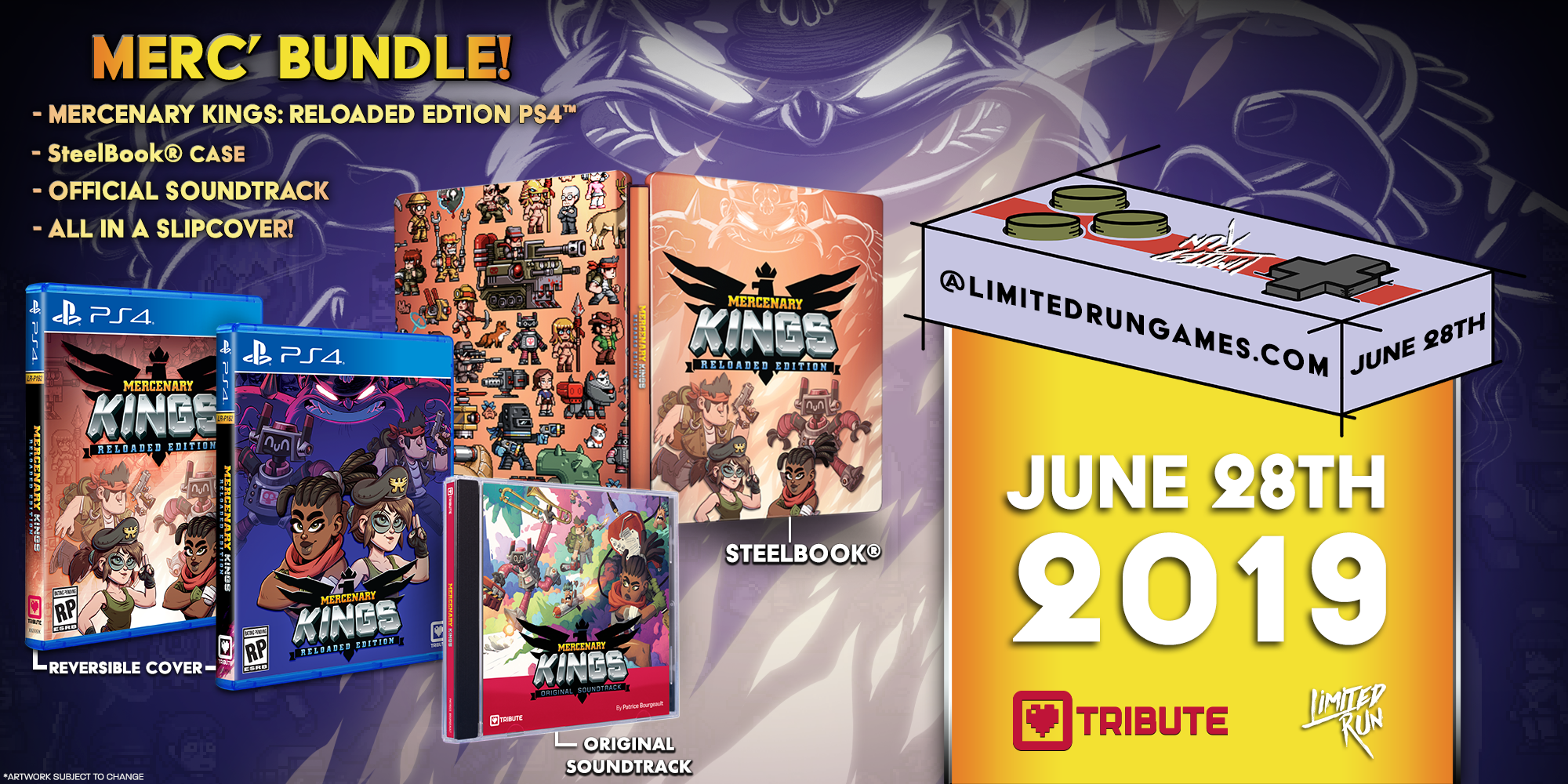 Limited Run #274: Mercenary Kings SteelBook Edition (PS4) – Limited Run ...