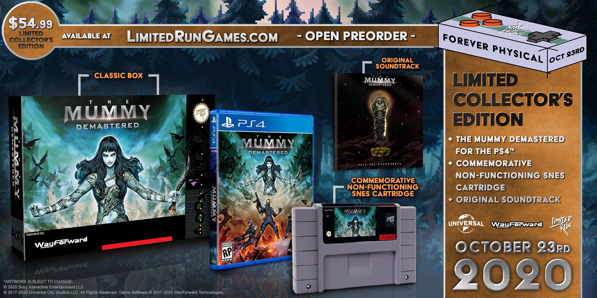 Limited Run #372: The Mummy Demastered Collector's Edition (PS4 ...