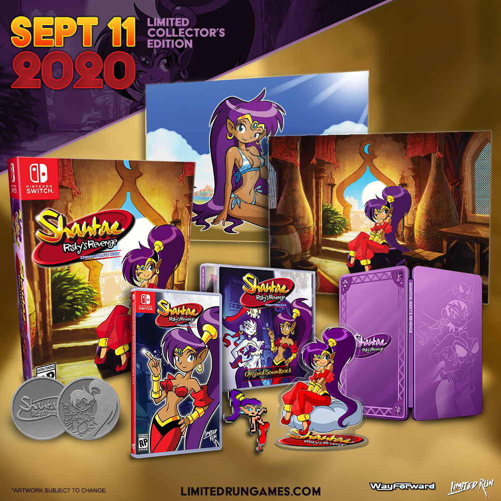 Switch Limited Run #84: Shantae: Risky's Revenge Collector's Edition ...