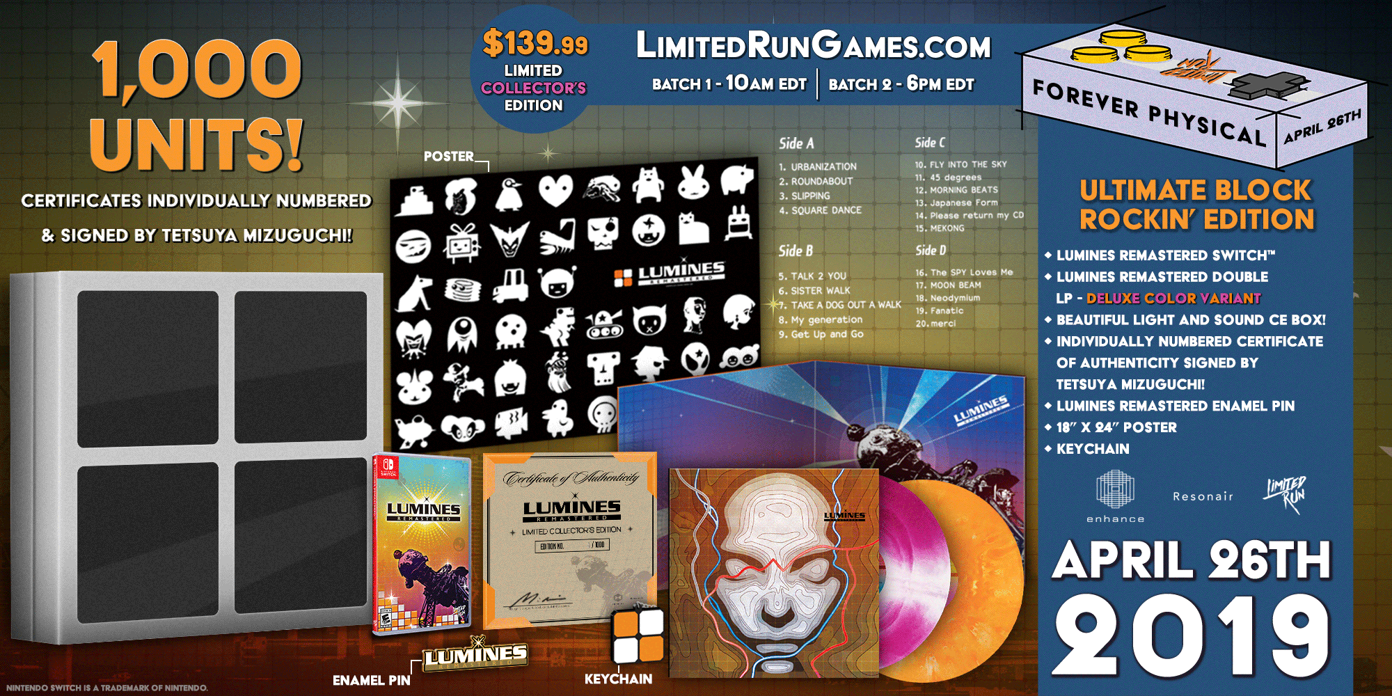 Switch Limited Run #27: Lumines Remastered Ultimate Edition – Limited ...