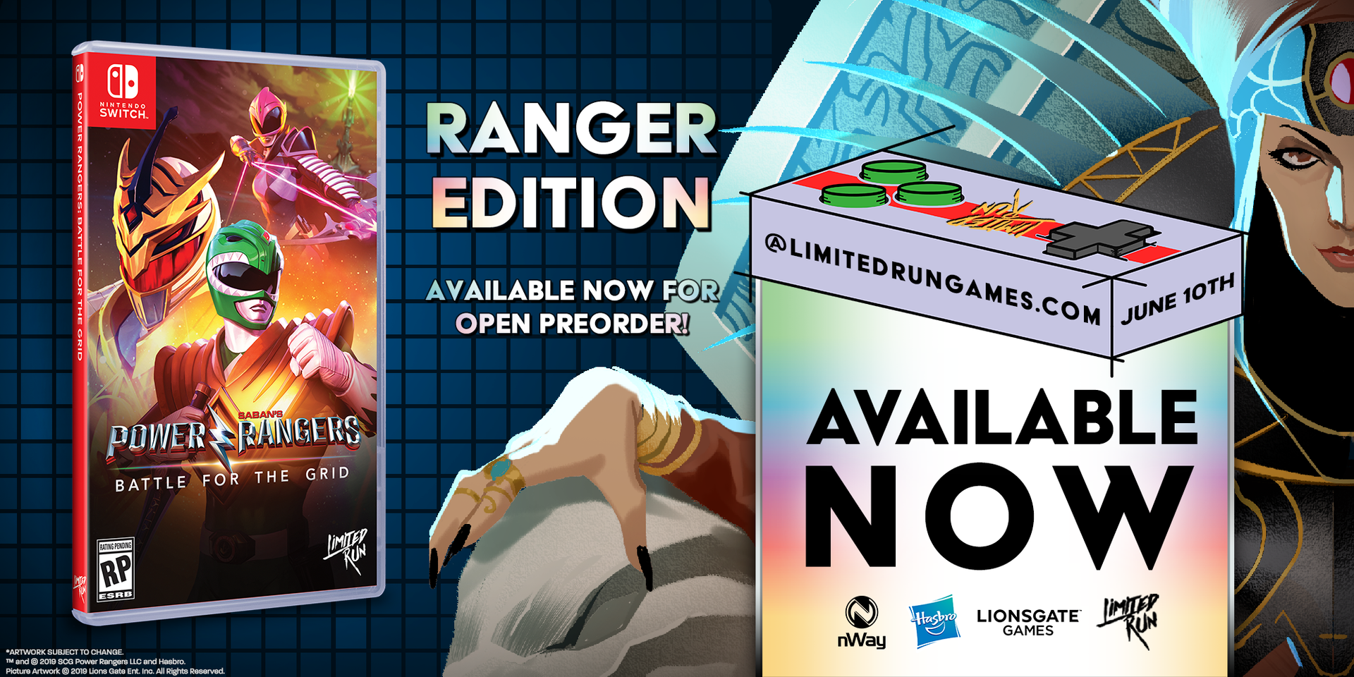 Switch Limited Run #38: Power Rangers: Battle for the Grid – Limited ...