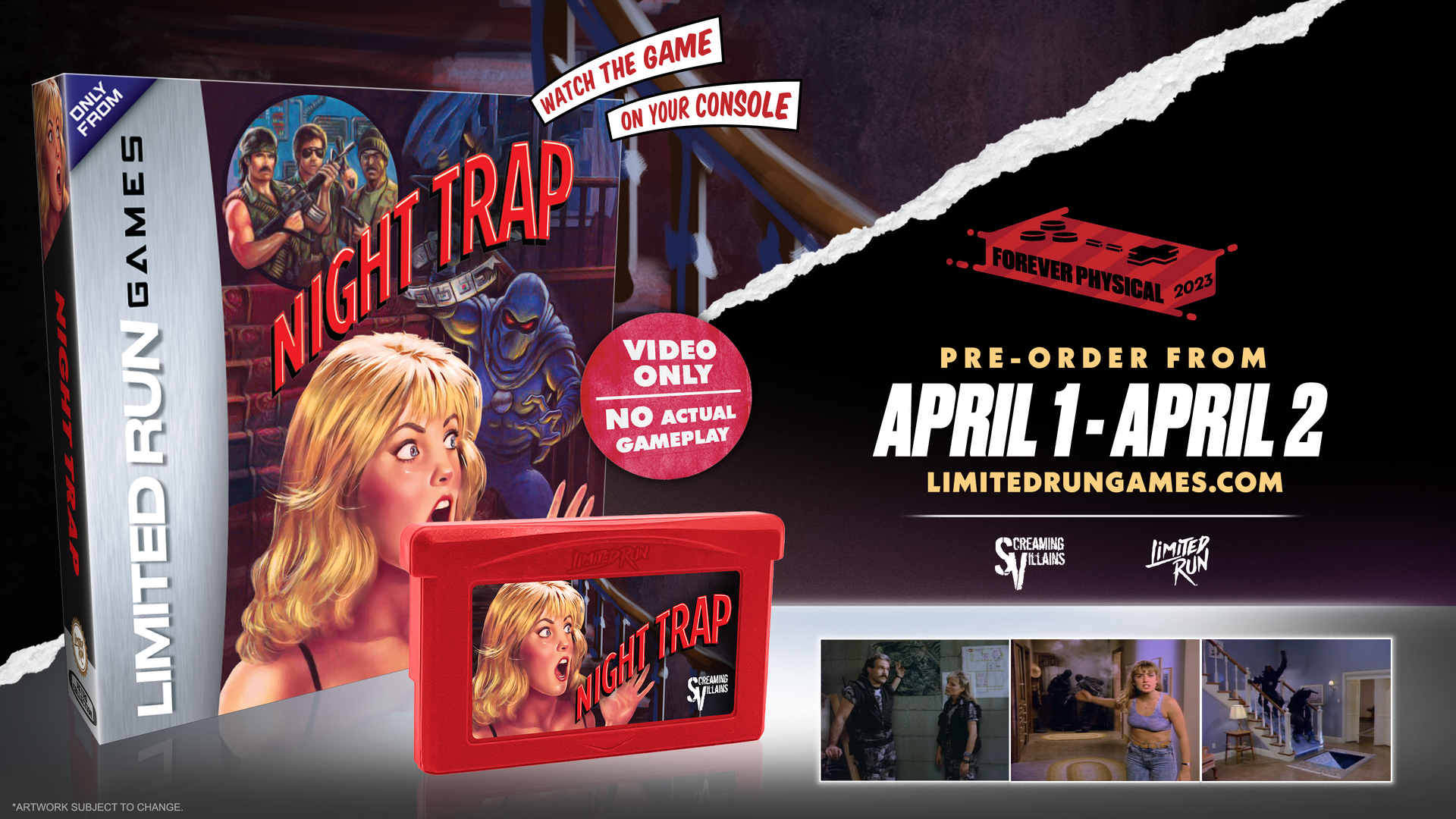 Night Trap (GBA) – Limited Run Games