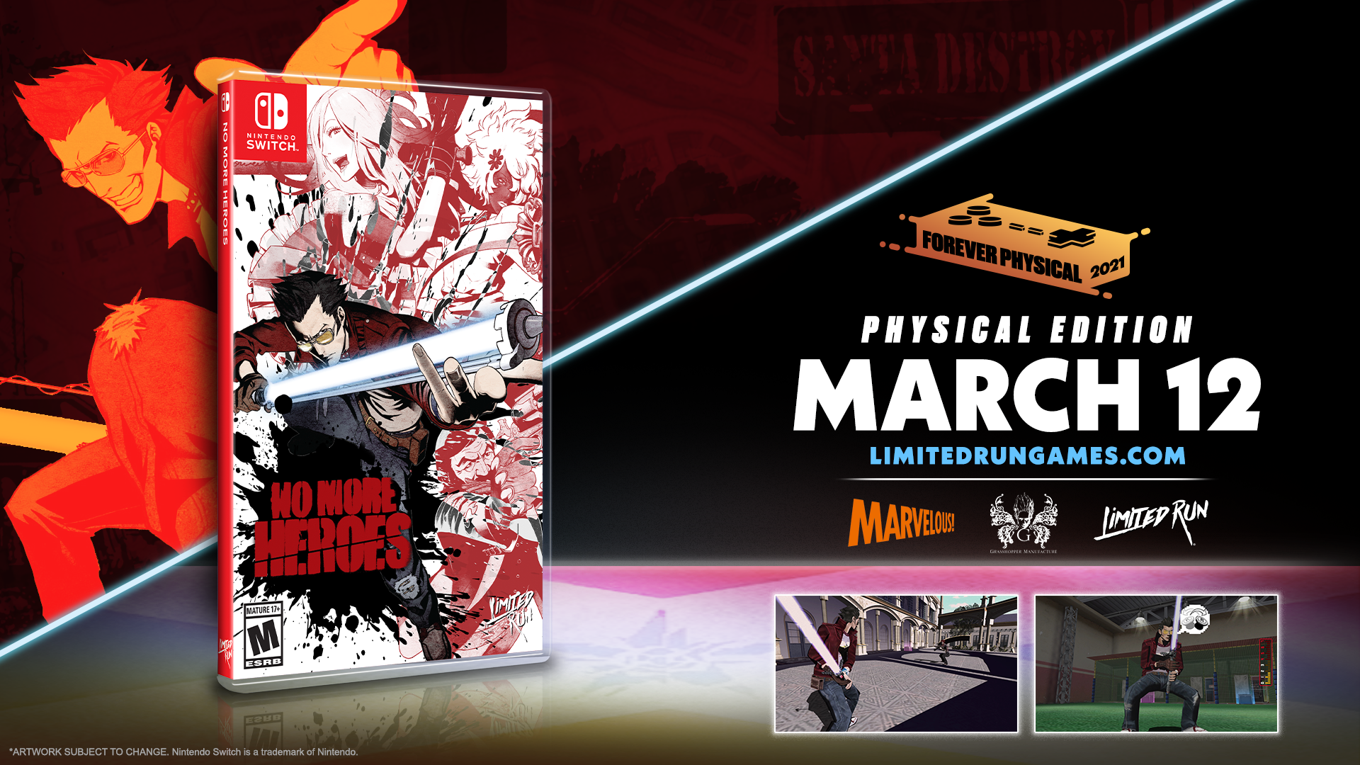 Switch Limited Run #99: No More Heroes – Limited Run Games