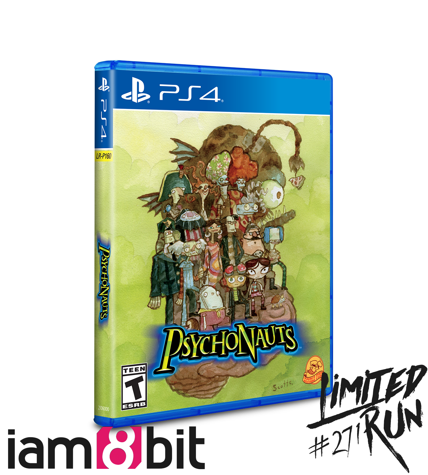 Limited Run #271: Psychonauts iam8bit Variant (PS4) – Limited Run Games
