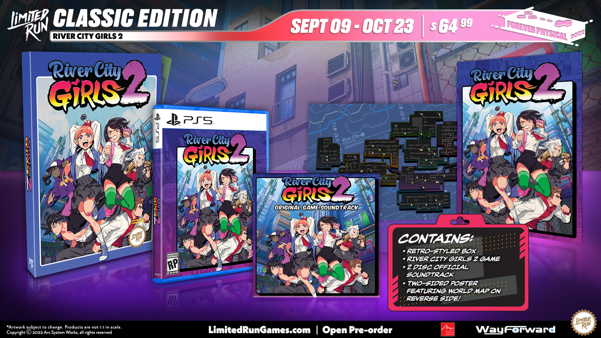 PS5 Limited Run #34: River City Girls 2 Classic Edition – Limited Run Games