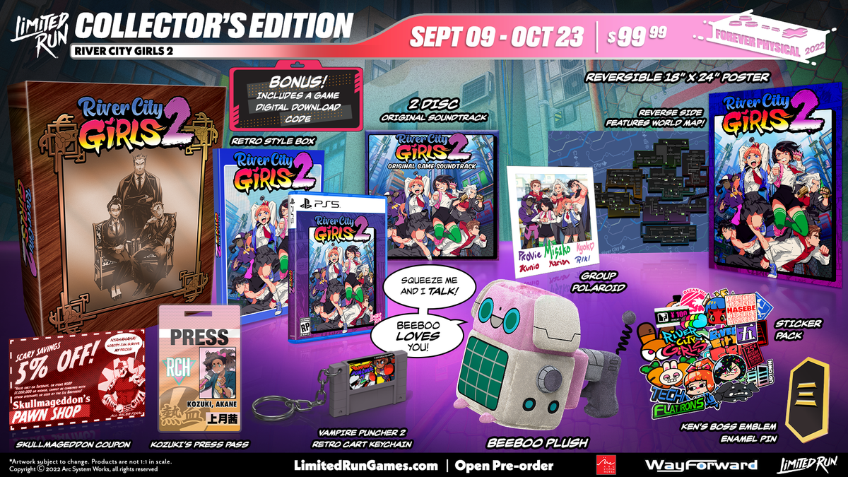 PS5 Limited Run #34: River City Girls 2 Ultimate Edition – Limited Run ...