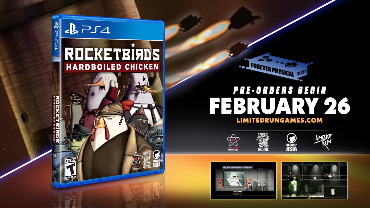 Limited Run #391: Rocketbirds: Hardboiled Chicken – Limited Run Games