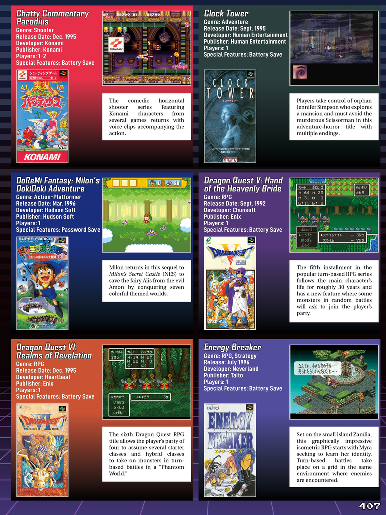 Ultimate Nintendo: Guide to the SNES Library – Limited Run Games