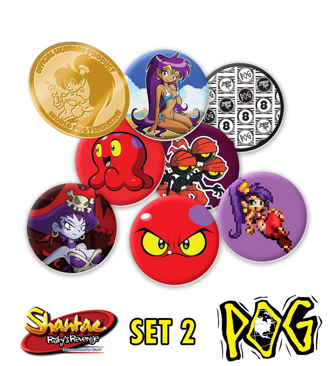 Shantae: Risky's Revenge - POG Set #2 – Limited Run Games