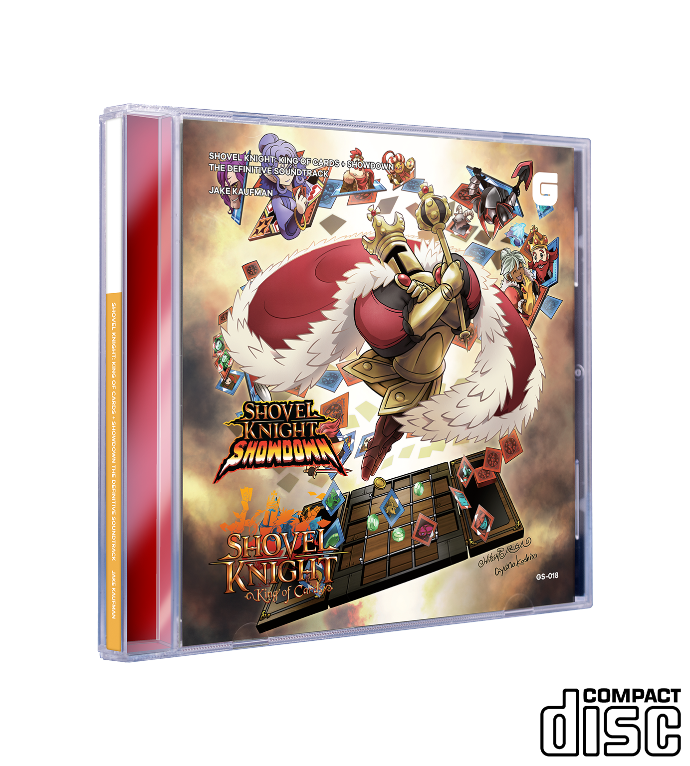 Shovel Knight: King of Cards + Showdown The Definitive Soundtrack (CD – Limited Run Games