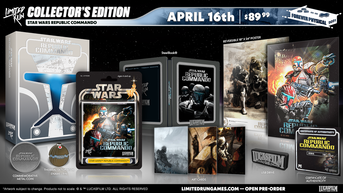 Star Wars: Republic Commando (PC) Premium Edition – Limited Run Games