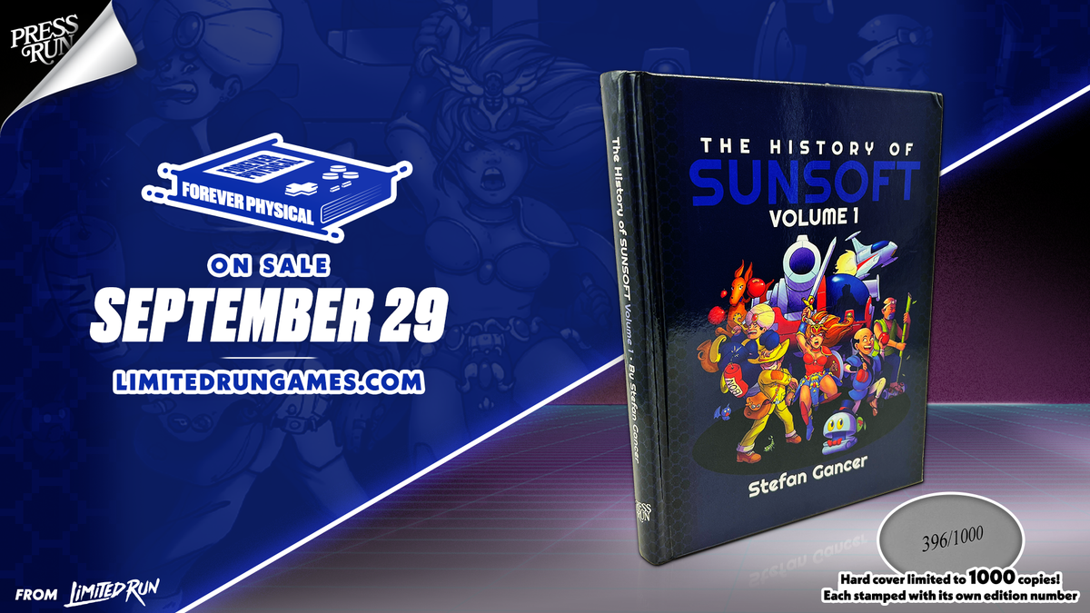 The History of Sunsoft Vol. I (Hardcover) – Limited Run Games