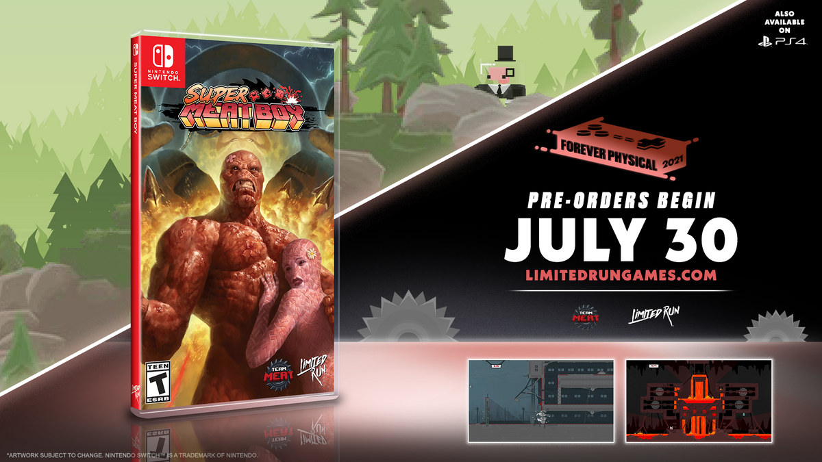 Switch Limited Run #28: Super Meat Boy – Limited Run Games