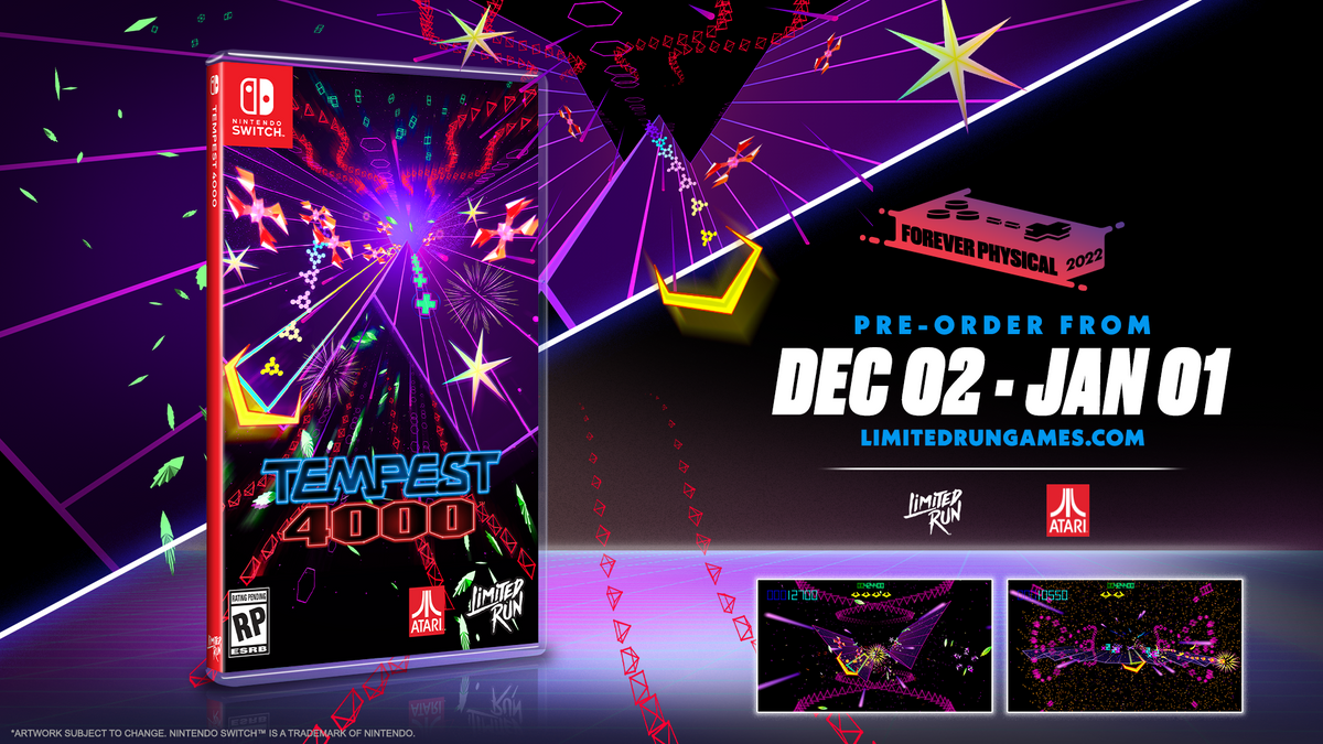 Switch Limited Run #170: Tempest 4000 – Limited Run Games