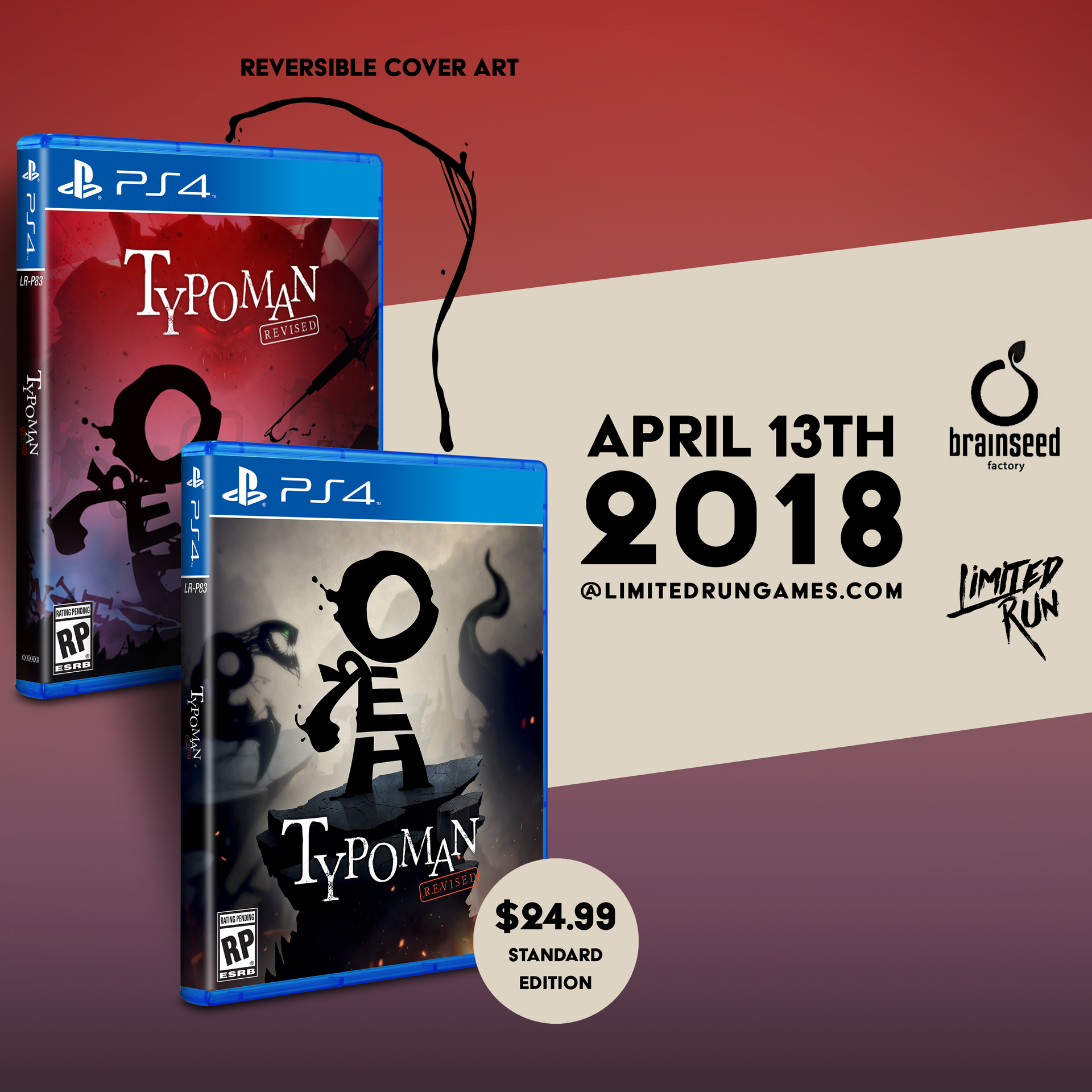 Limited Run #135: Typoman (PS4) – Limited Run Games