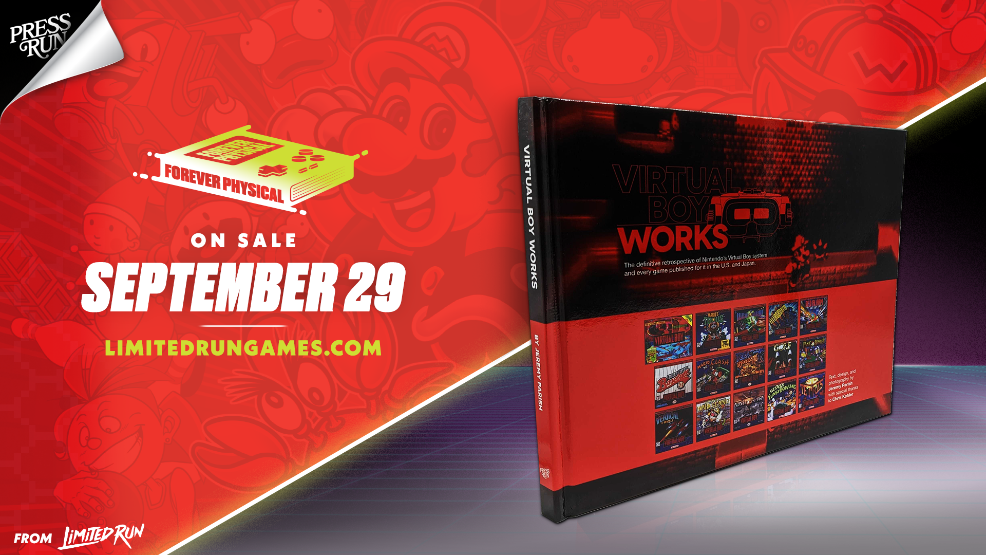Virtual Boy Works Hardcover Book – Limited Run Games