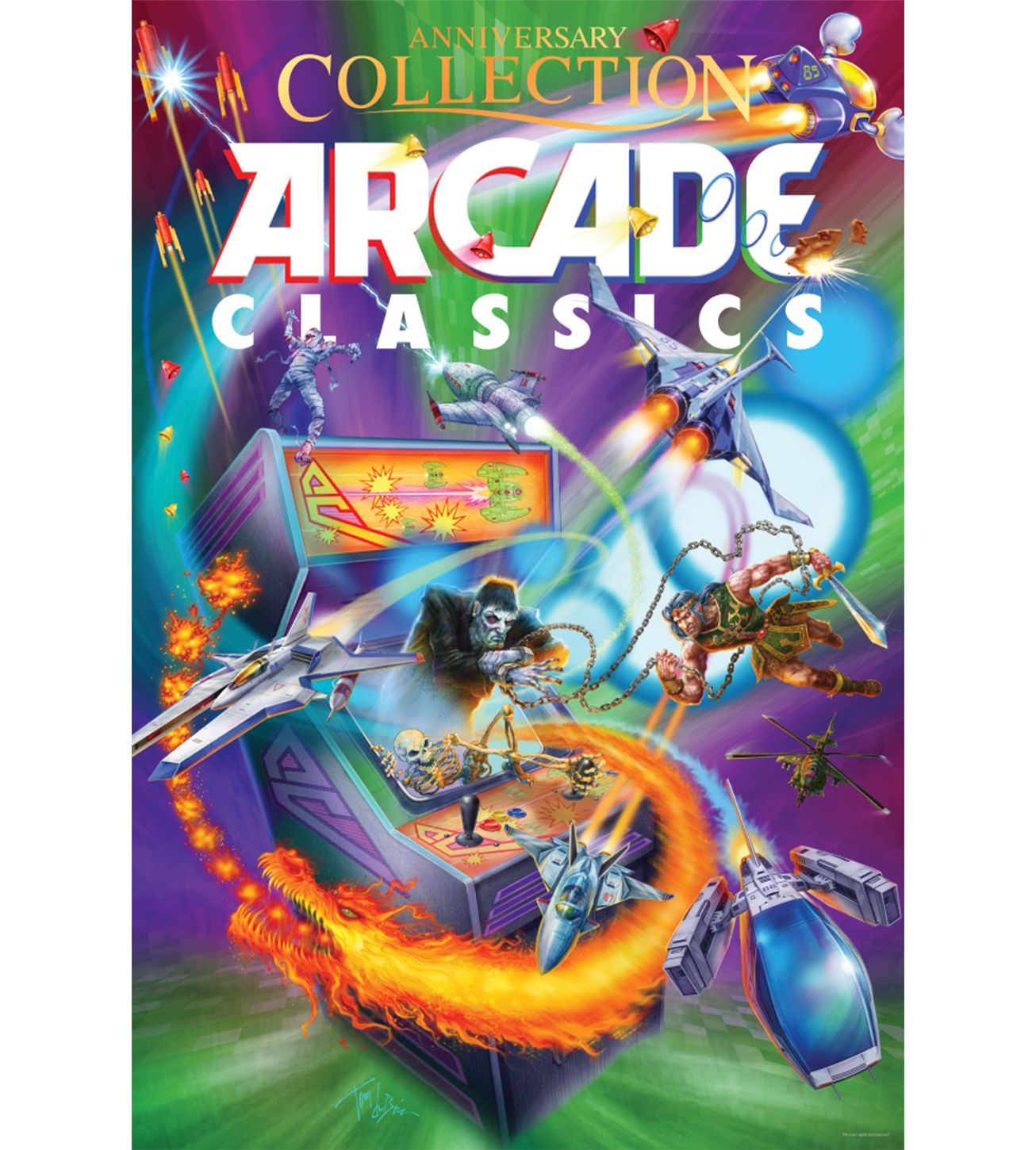 Arcade Classics Anniversary Collection Poster – Limited Run Games