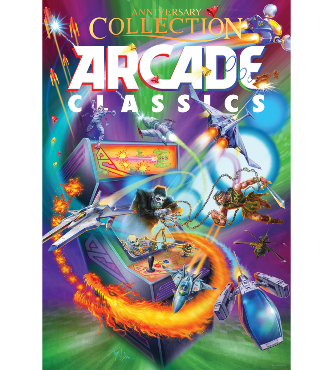Arcade Classics Anniversary Collection Poster – Limited Run Games