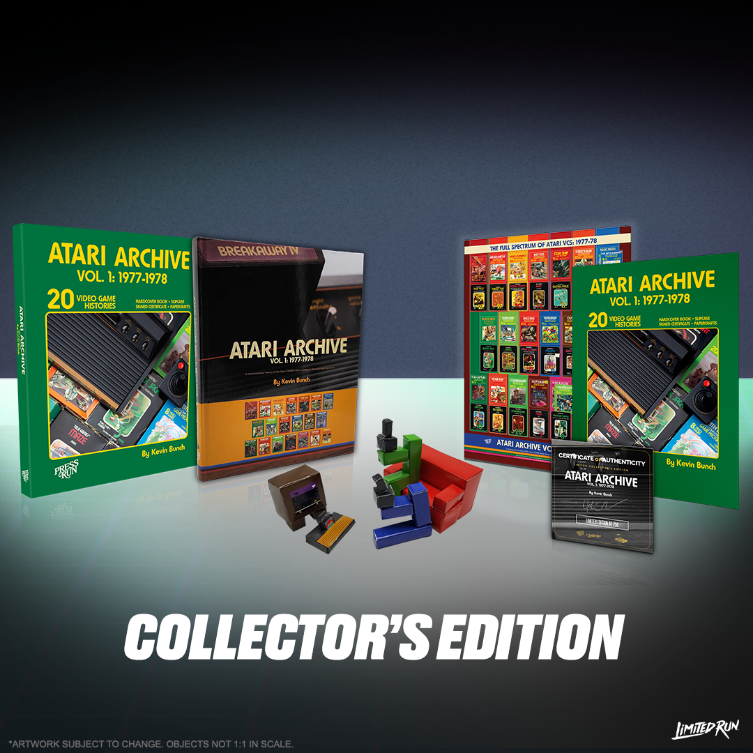Atari Archive Vol. 1 Collector's Edition (Hardcover) – Limited Run Games