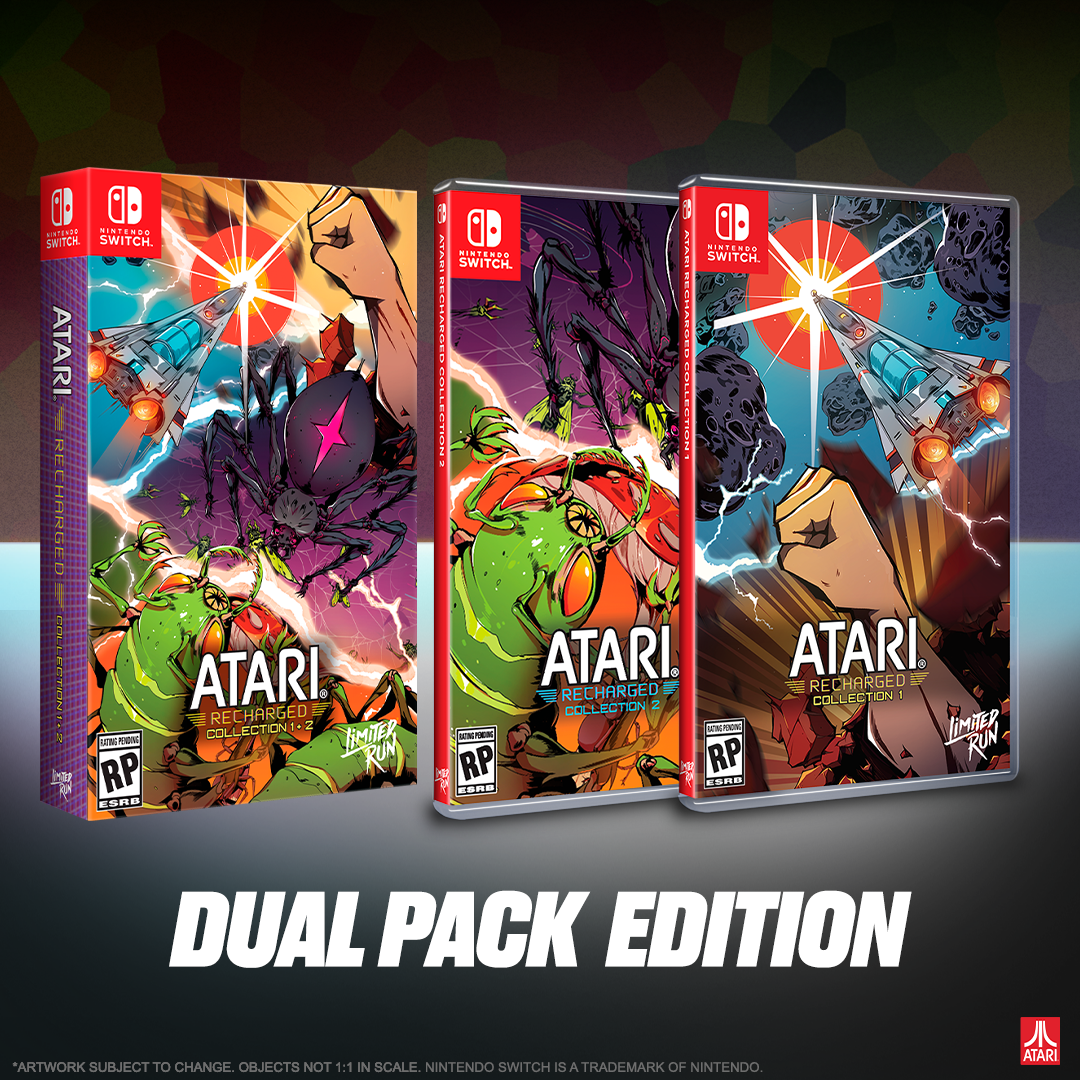 Switch Limited Run #168 & #169: Atari Recharged Collection 1 + 2 Dual ...