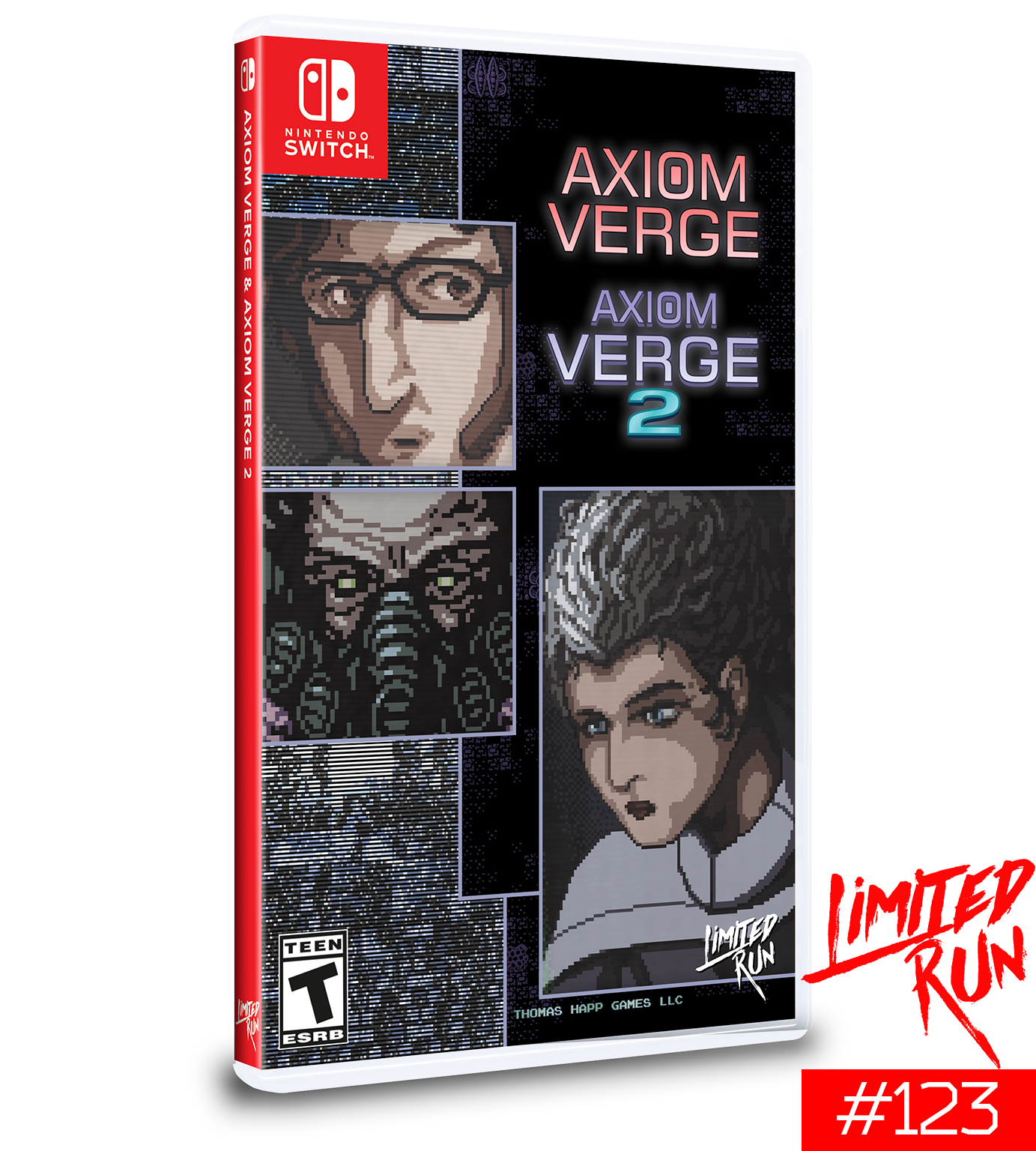 Switch Limited Run #123: Axiom Verge 1 & 2 Double Pack – Limited Run Games
