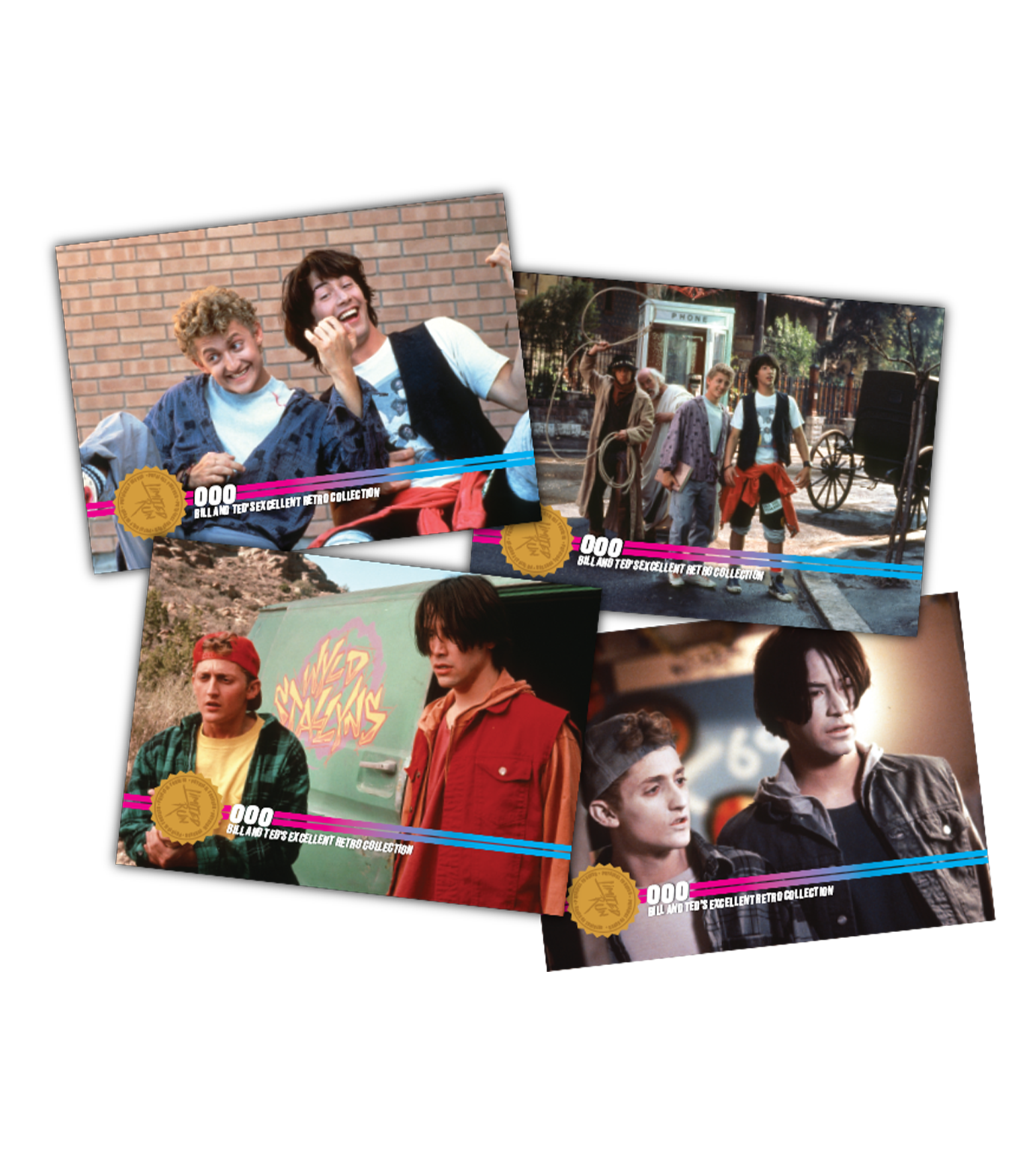 Bill & Ted's Excellent Retro Collection Trading Cards – Limited Run Games