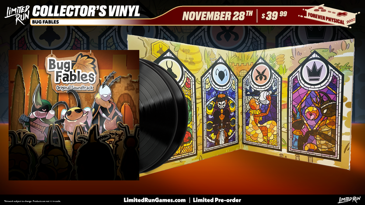 Bug Fables - 2LP Vinyl Soundtrack – Limited Run Games