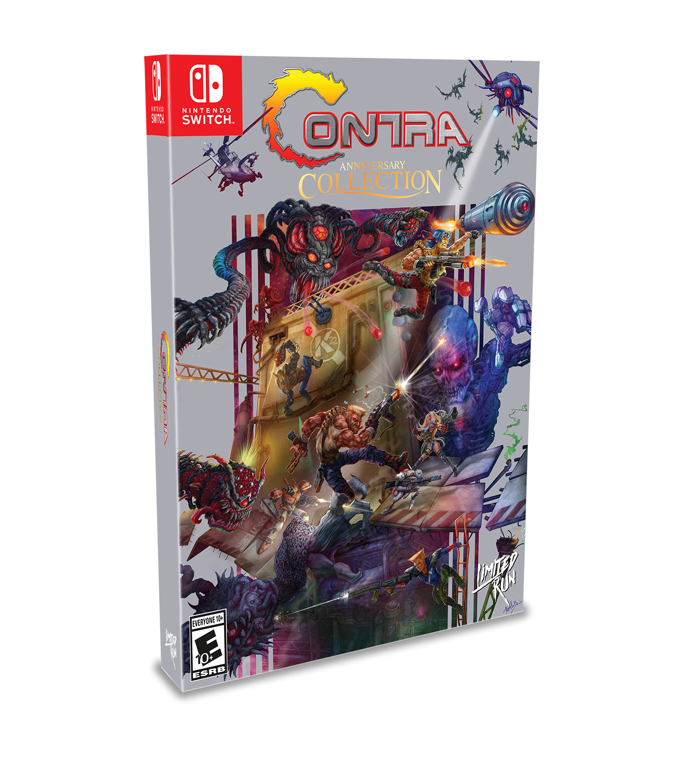 Switch Limited Run #140: Contra Anniversary Collection Classic Edition ...