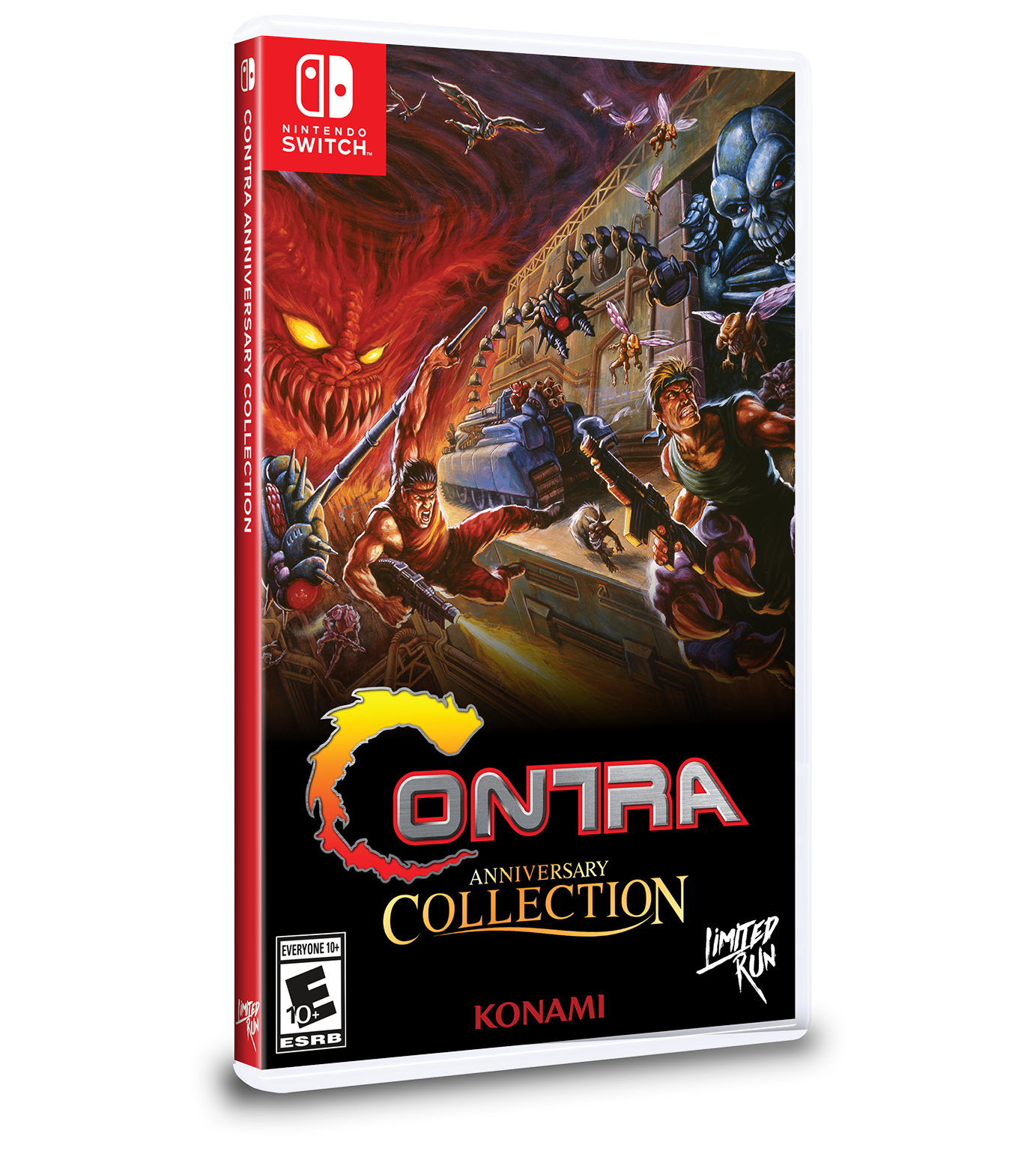 Switch Limited Run #140: Contra Anniversary Collection – Limited Run Games