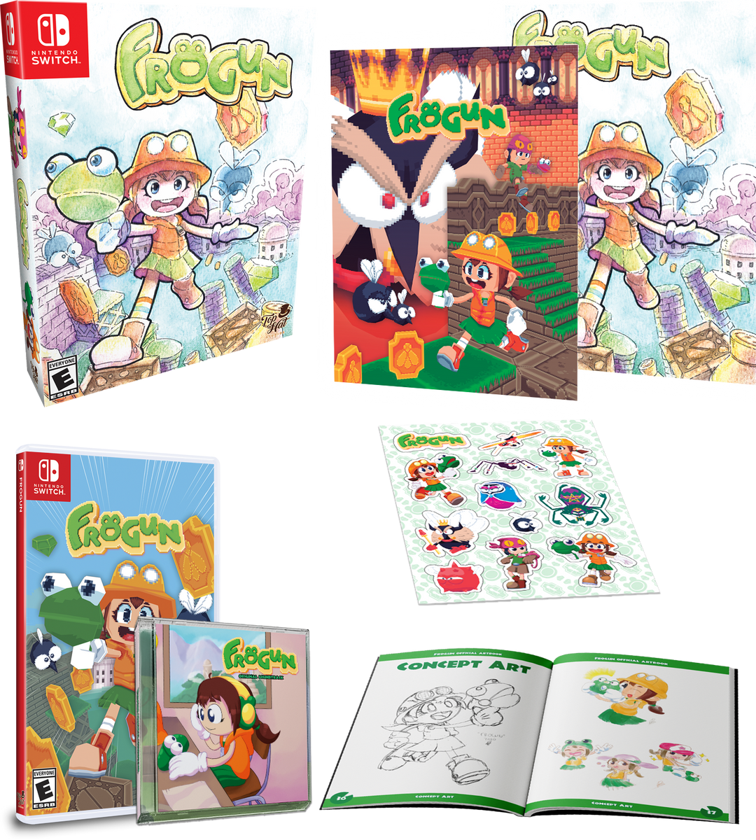 Frogun Collector's Edition (Switch) – Limited Run Games