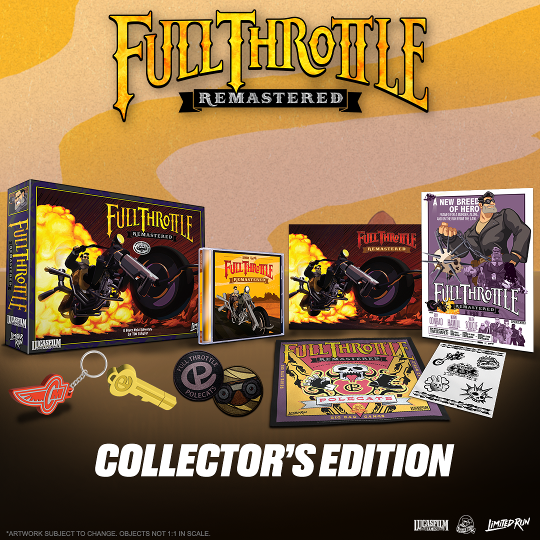 Full Throttle Remastered Collector's Edition (PC) – Limited Run Games