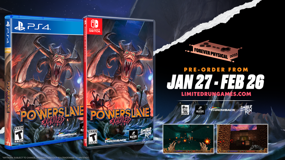 Switch Limited Run #174: PowerSlave Exhumed – Limited Run Games