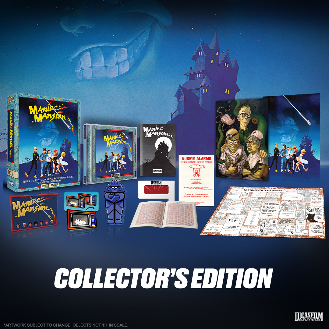 Maniac Mansion Collector's Edition (PC) – Limited Run Games