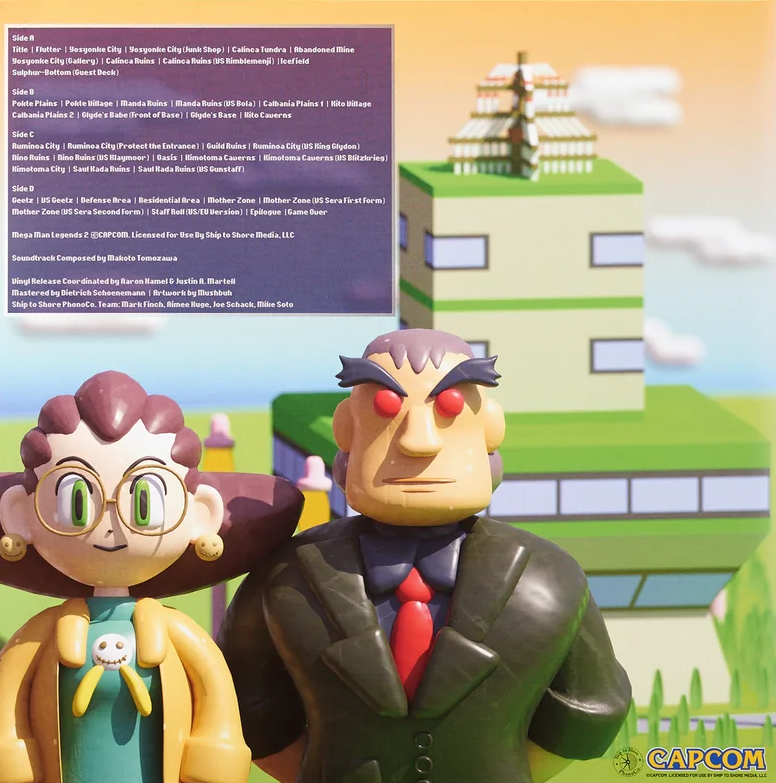 Mega Man Legends 2 2lp Vinyl Soundtrack Exclusive Variant Limited 5200