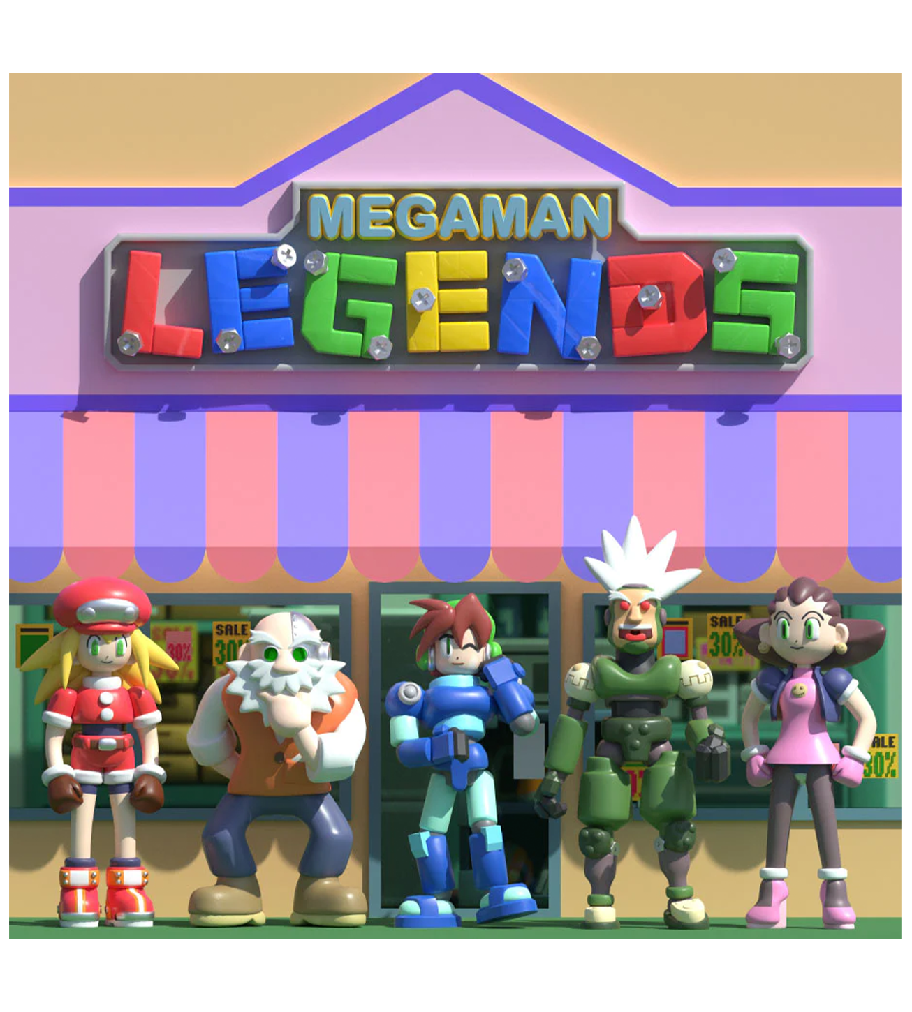 Mega Man Legends - 2LP Vinyl Soundtrack (Exclusive Variant) – Limited ...