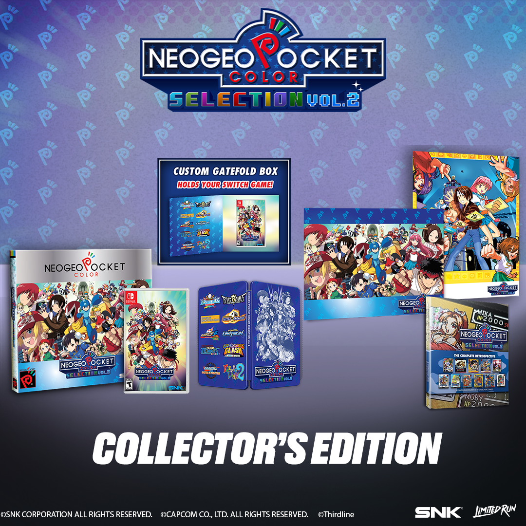 NEOGEO POCKET COLOR SELECTION Vol.2 Collector's Edition (Switch ...