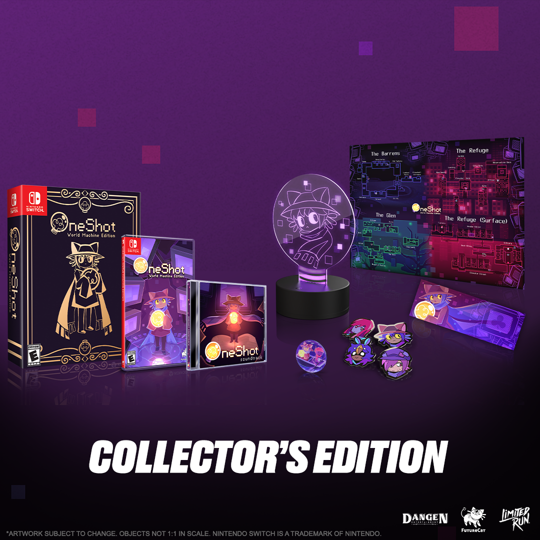 OneShot: World Machine Edition Collector's Edition (Switch) – Limited ...