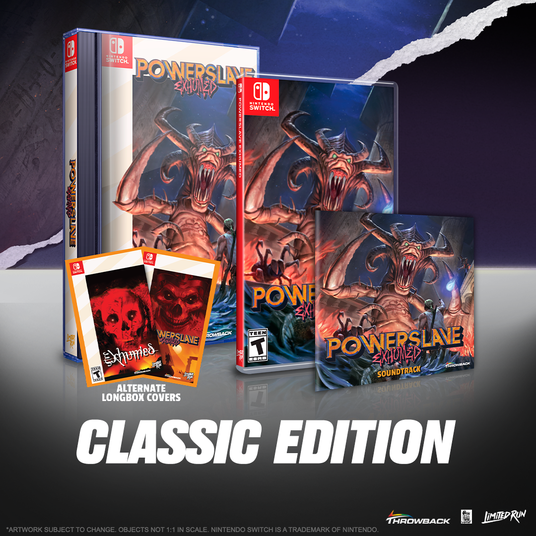 Switch Limited Run #174: PowerSlave Exhumed Classic Edition – Limited ...