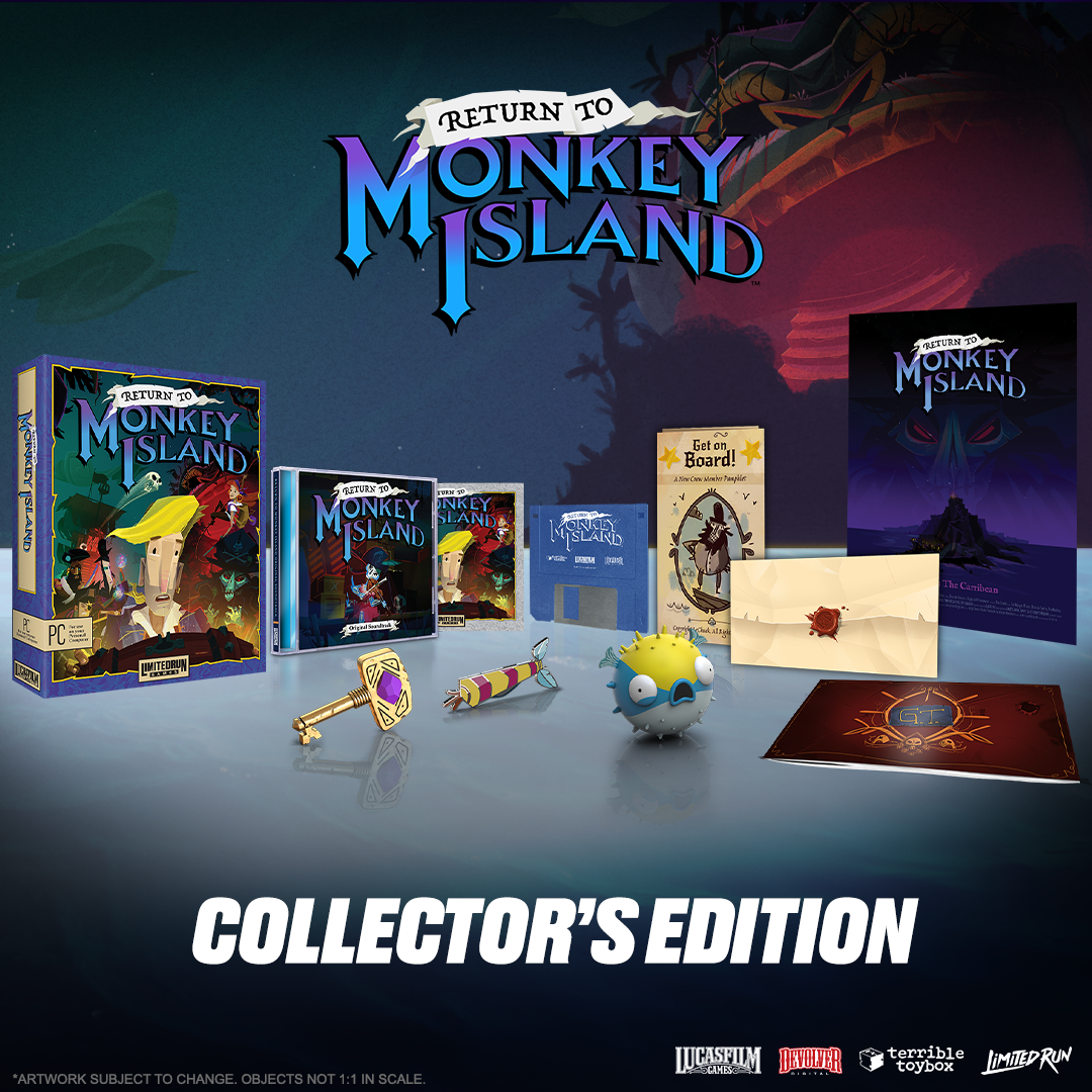 Return to Monkey Island Collector's Edition (PC) – Limited Run Games