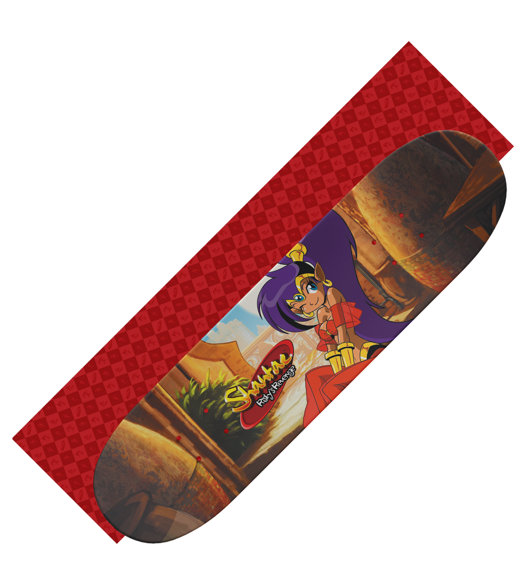 Shantae: Risky's Revenge - Skateboard Deck (Sitting) – Limited Run Games