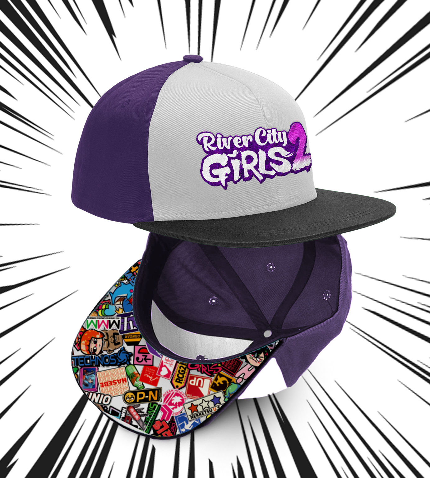 River City Girls 2 Snapback Hat – Limited Run Games