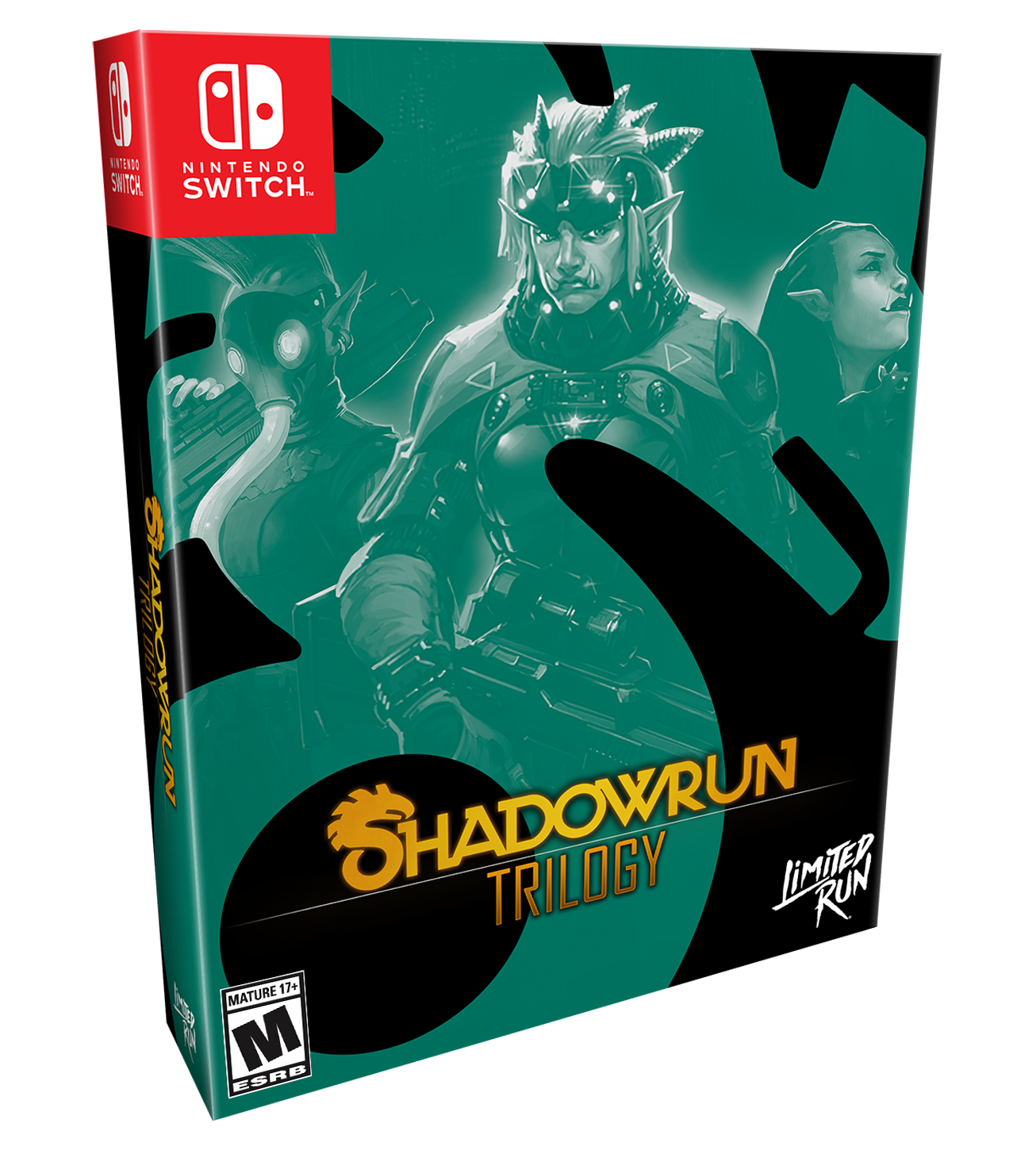 Switch Limited Run #163: Shadowrun Trilogy Collector's Edition ...