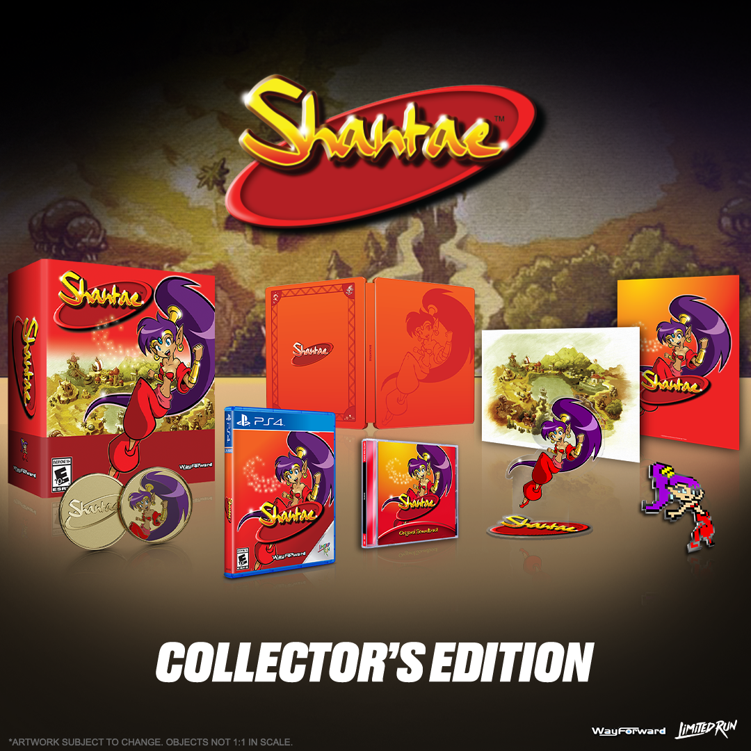 Limited Run #468: Shantae Collector's Edition (PS4) – Limited Run Games