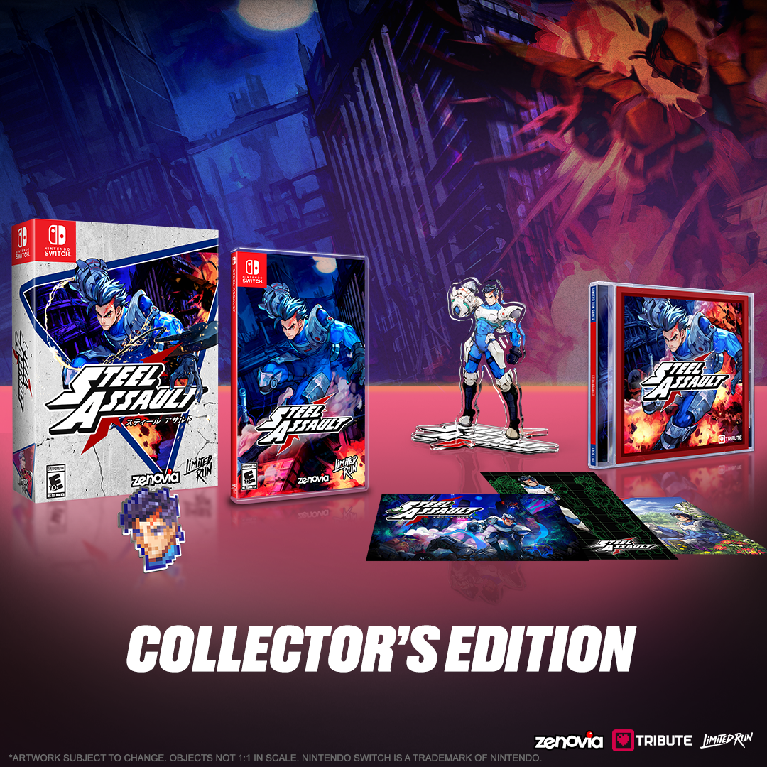 Switch Limited Run #179: Steel Assault Collector's Edition – Limited ...