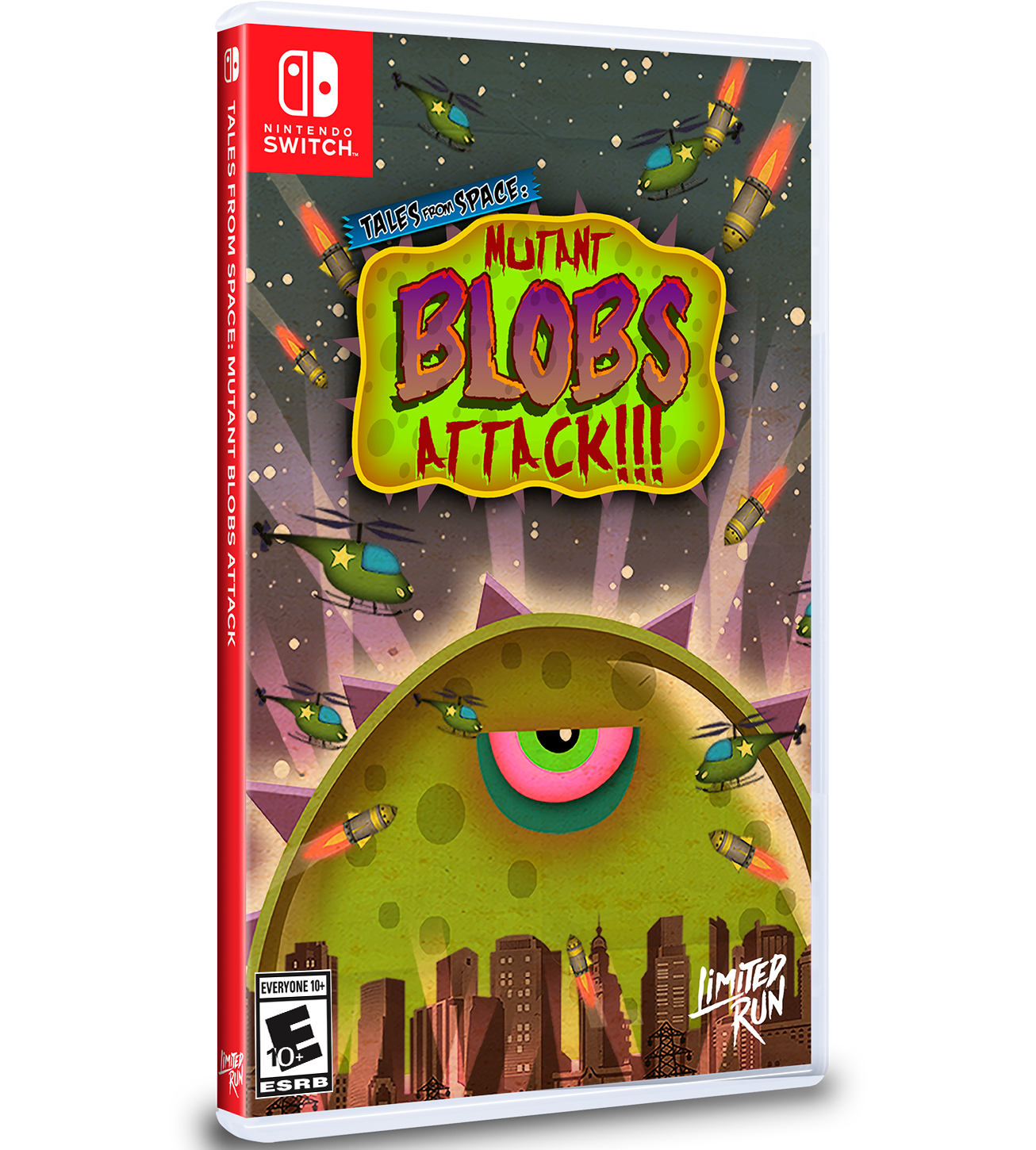 Switch Limited Run #186: Tales From Space: Mutant Blobs Attack – Limited Run Games